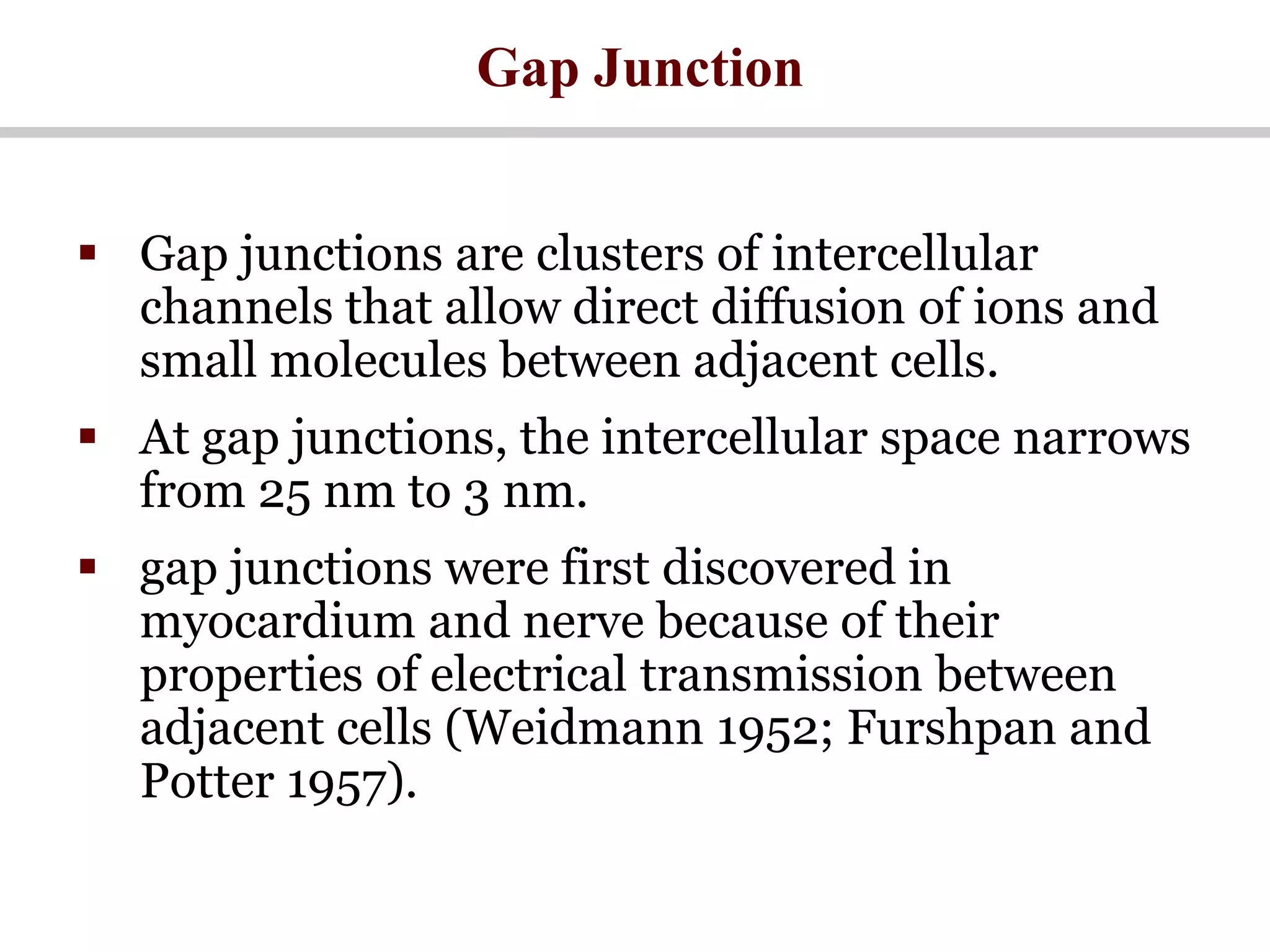 Intercellular connections and molecular motors | PPTX