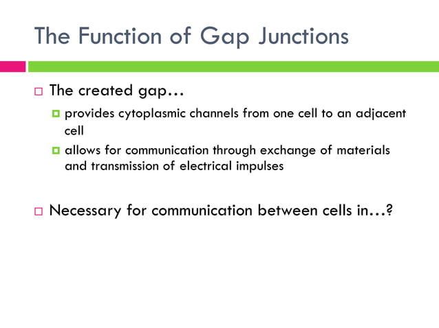 Intercellular junctions | PDF | Biological Sciences | Science