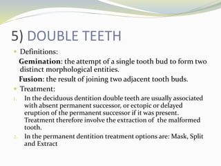Interceptive orthodontics | PPTX