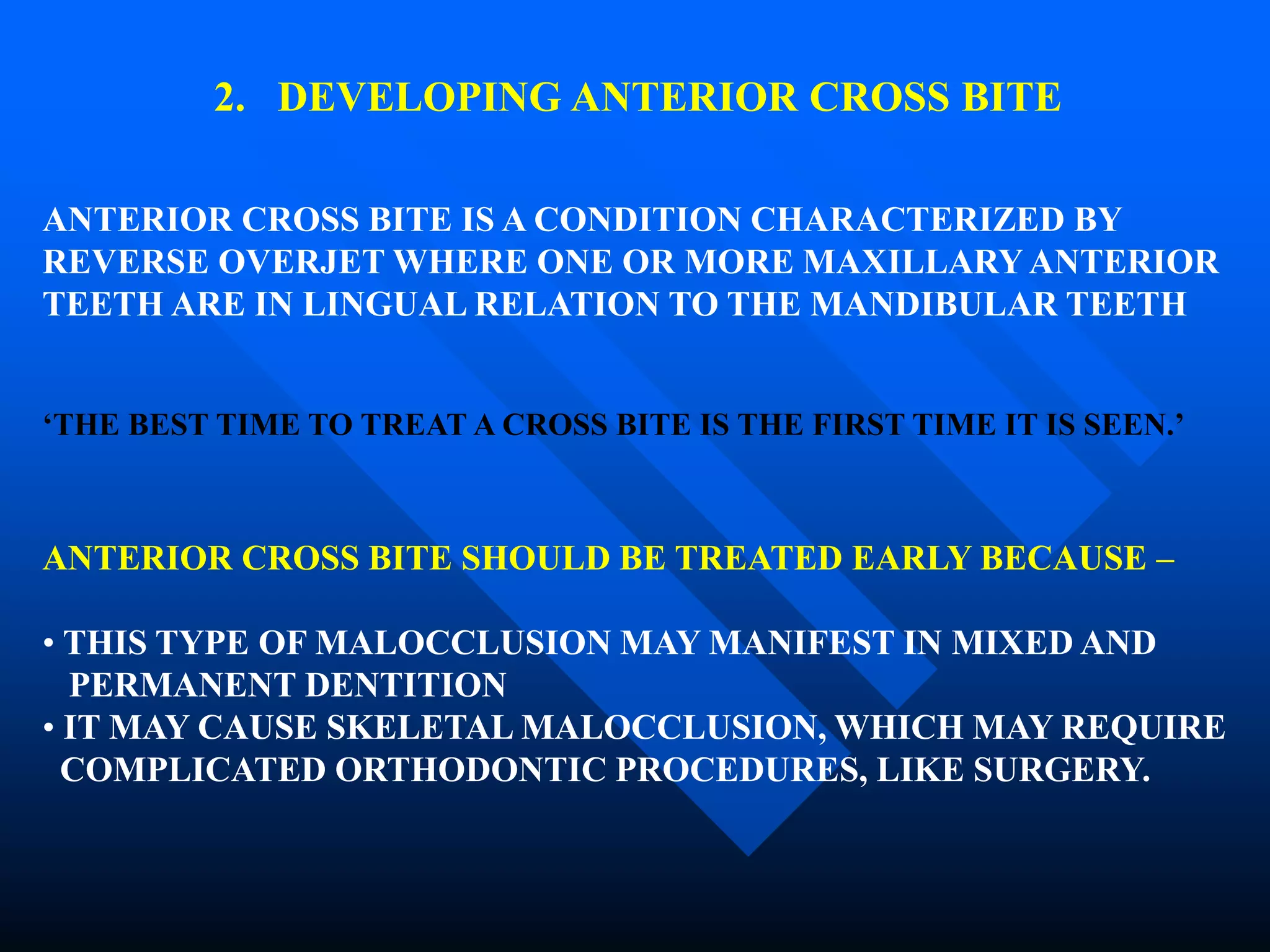 Interceptive Orthodontics | PPT