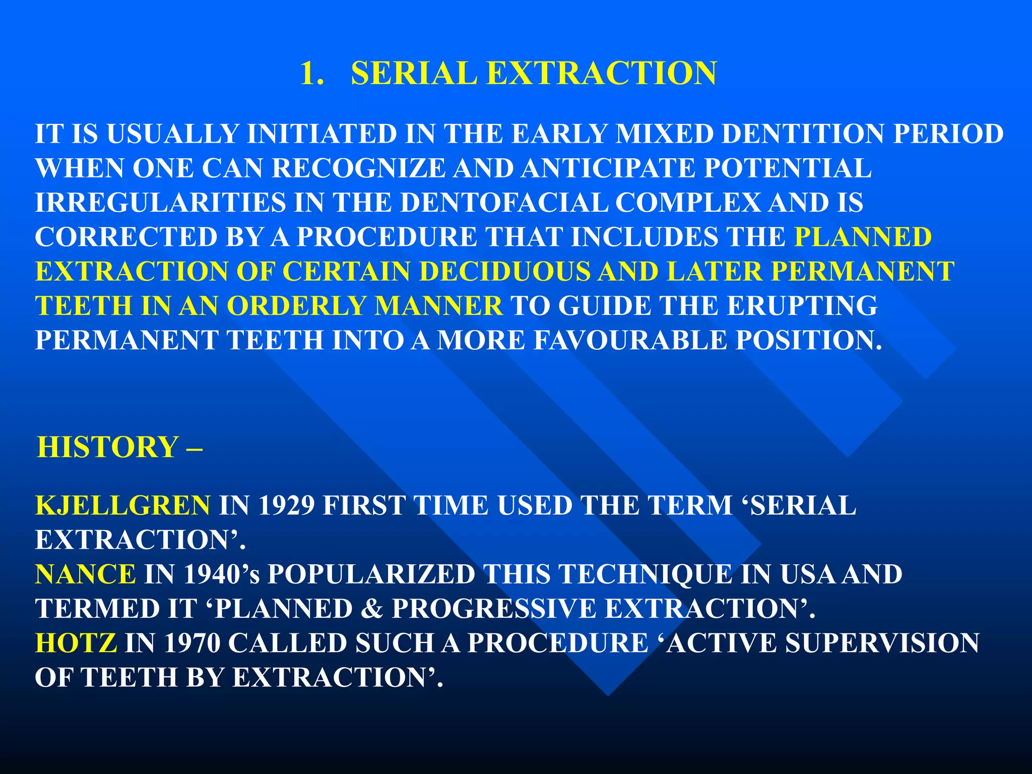 Interceptive Orthodontics | PPT