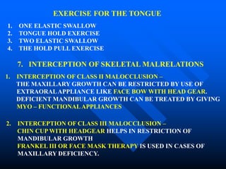 Interceptive Orthodontics | PPT