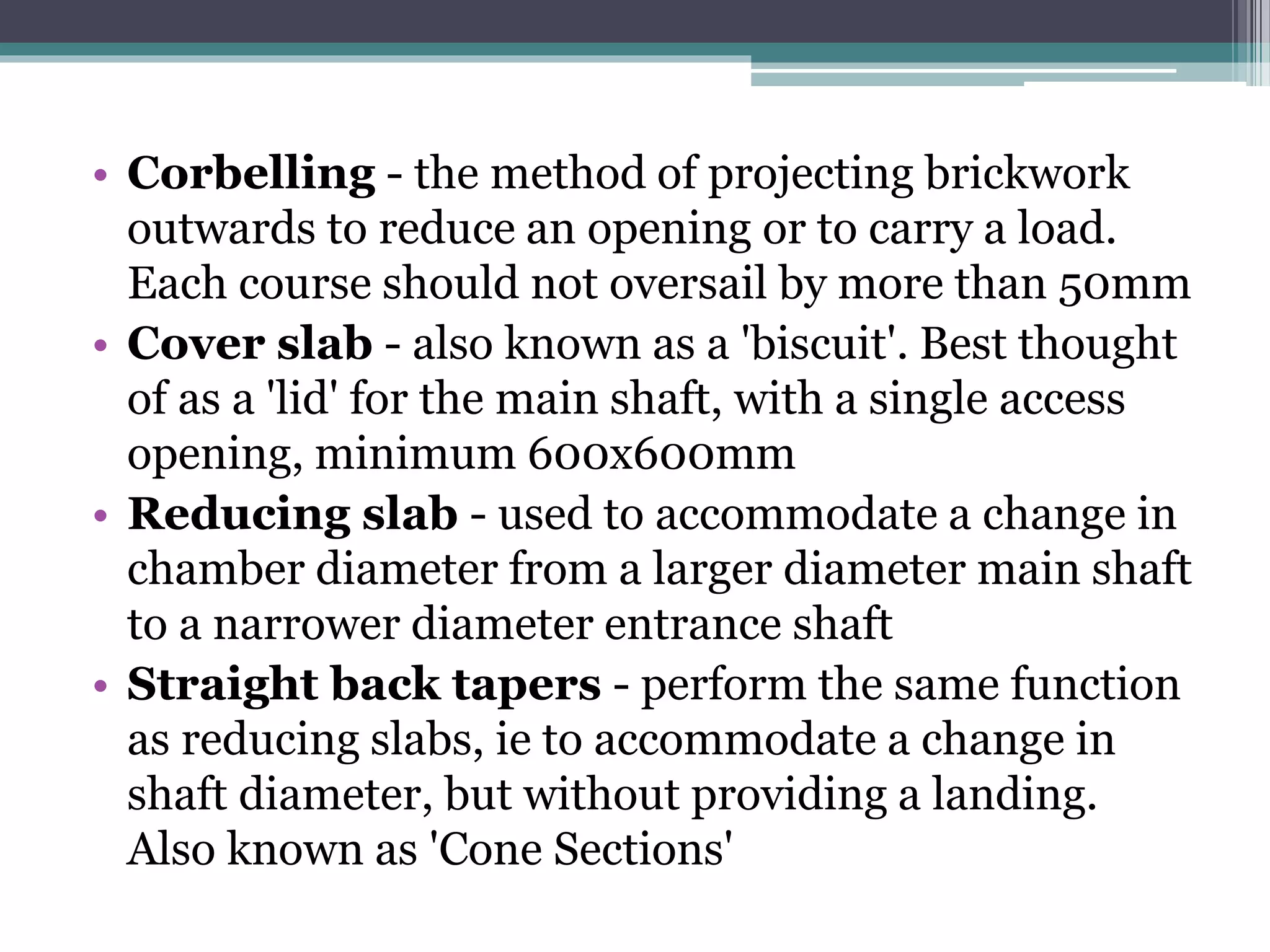 Interceptors and manholes | PPTX