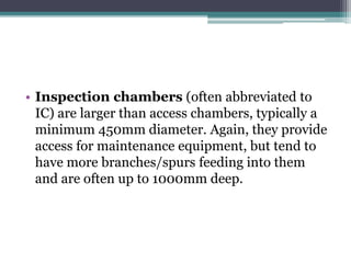 Interceptors and manholes | PPTX