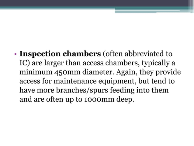 Interceptors and manholes | PPTX