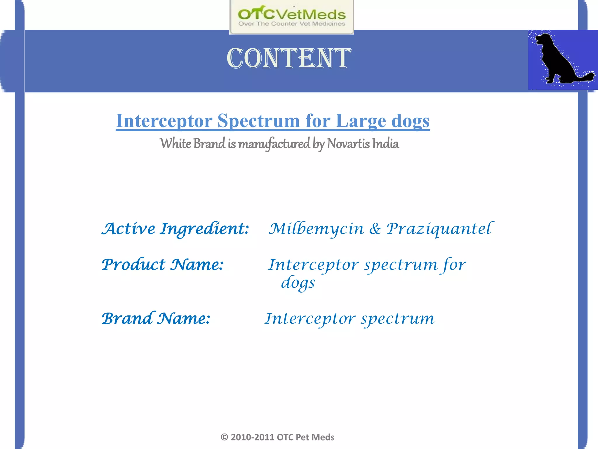 Interceptor spectrum | PPT