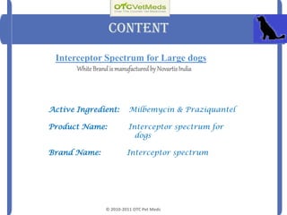 Interceptor spectrum | PPT