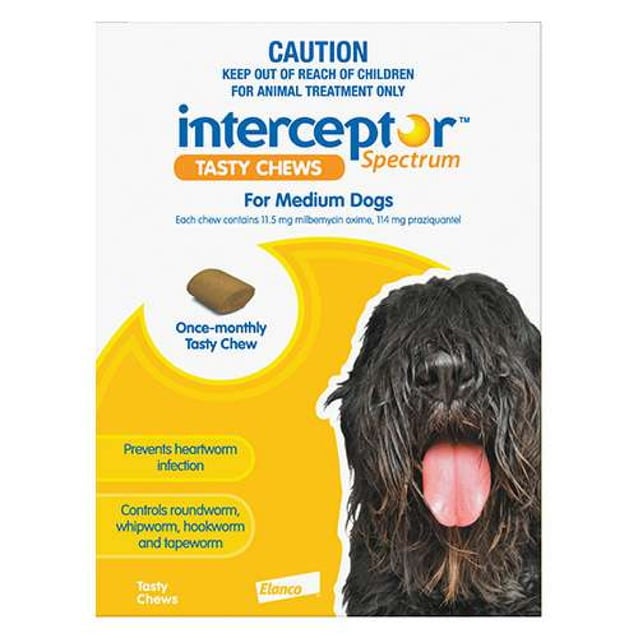 Interceptor Spectrum Tasty Chews For Dogs | PDF