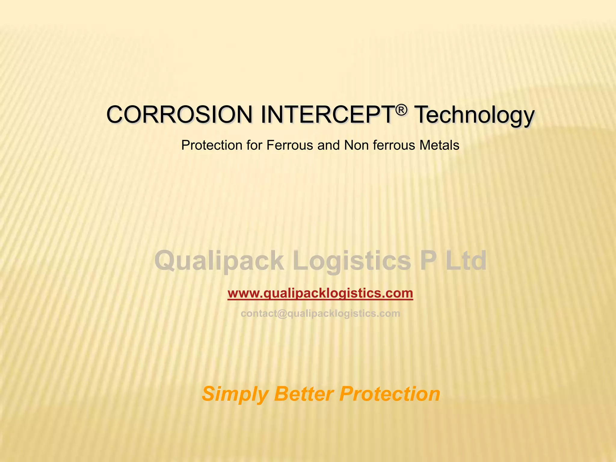 Intercept Presentation Qualipack | PPT