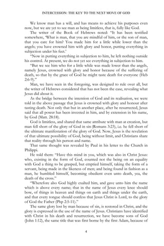 Intercession chapter one | PDF