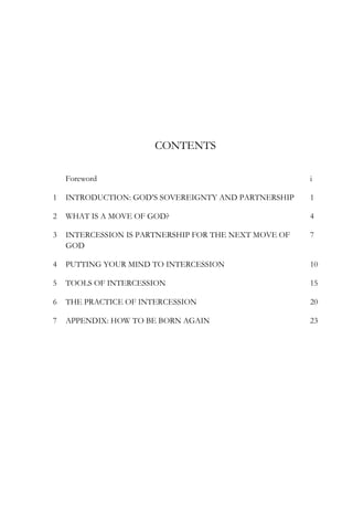 Intercession chapter one | PDF