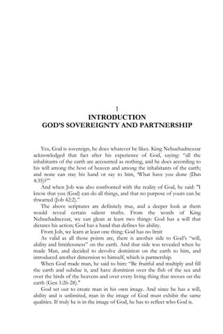 Intercession chapter one | PDF