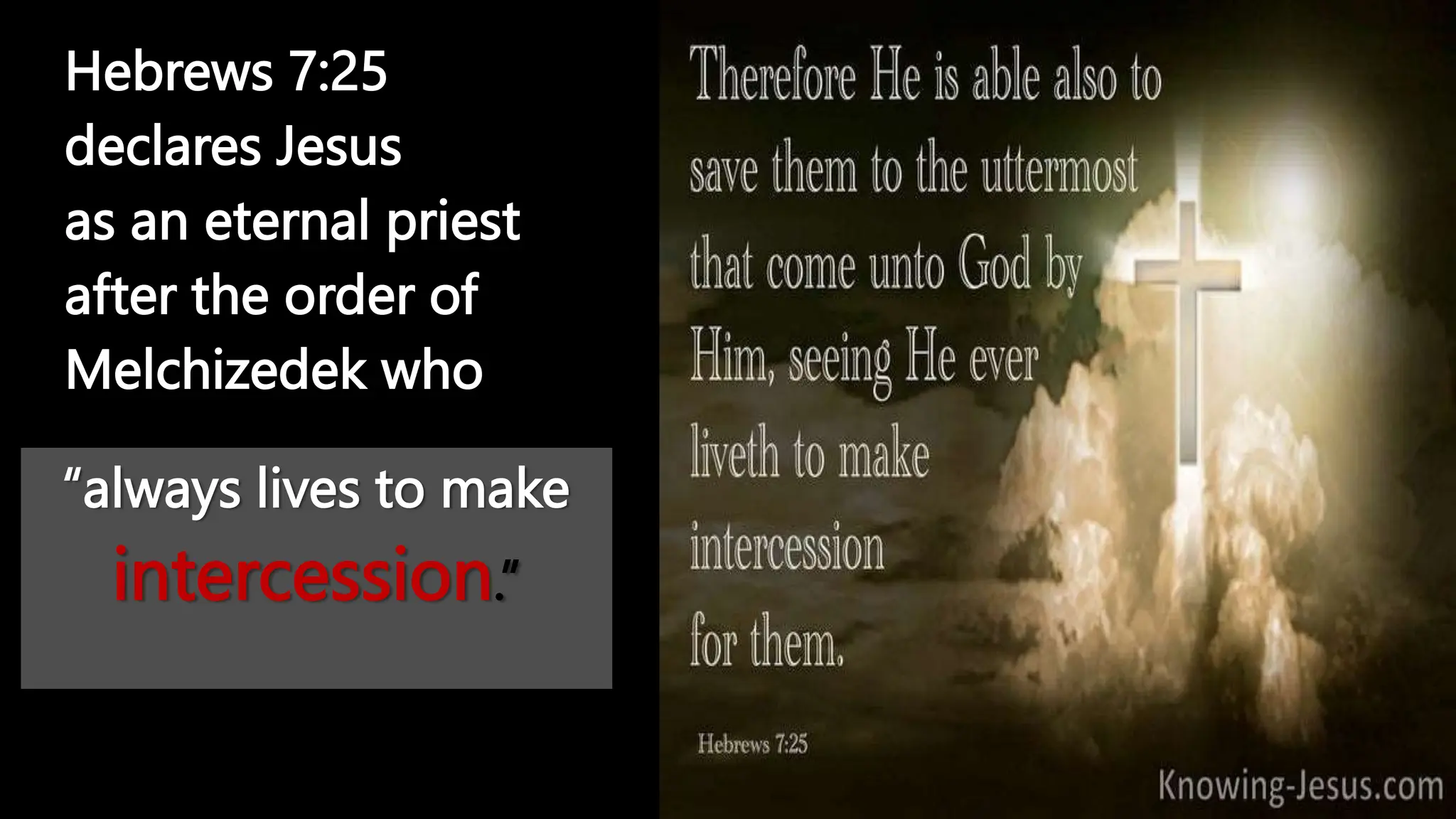 Christian Life - Intercessory Prayer.pptx