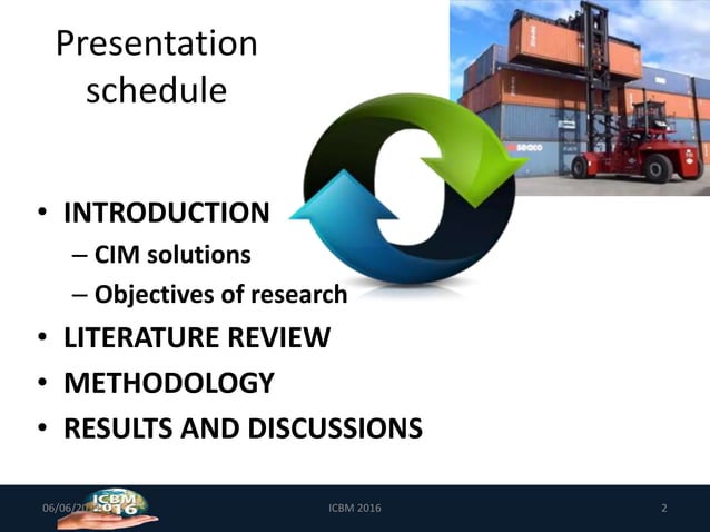 Container Inventory Management Factors Influencing Container ...