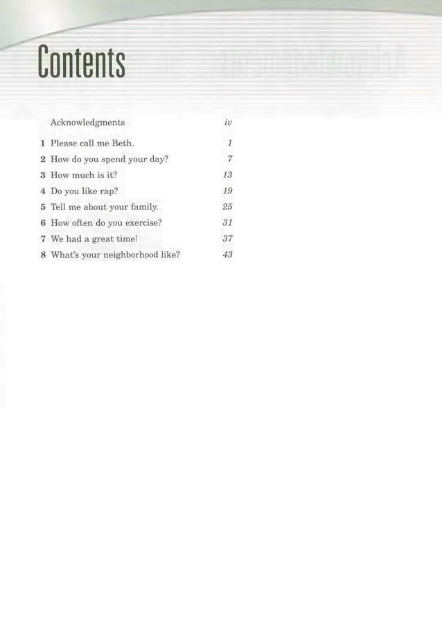 Interchange 1 a workbook. | PDF