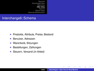 Interchange 6 - Open Source Shop Machine | PDF | Databases | Computer Software and Applications