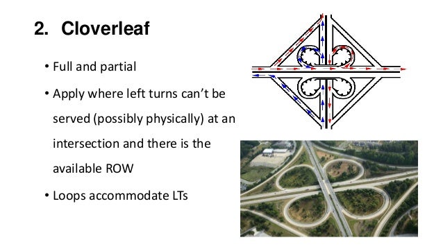 Interchange design