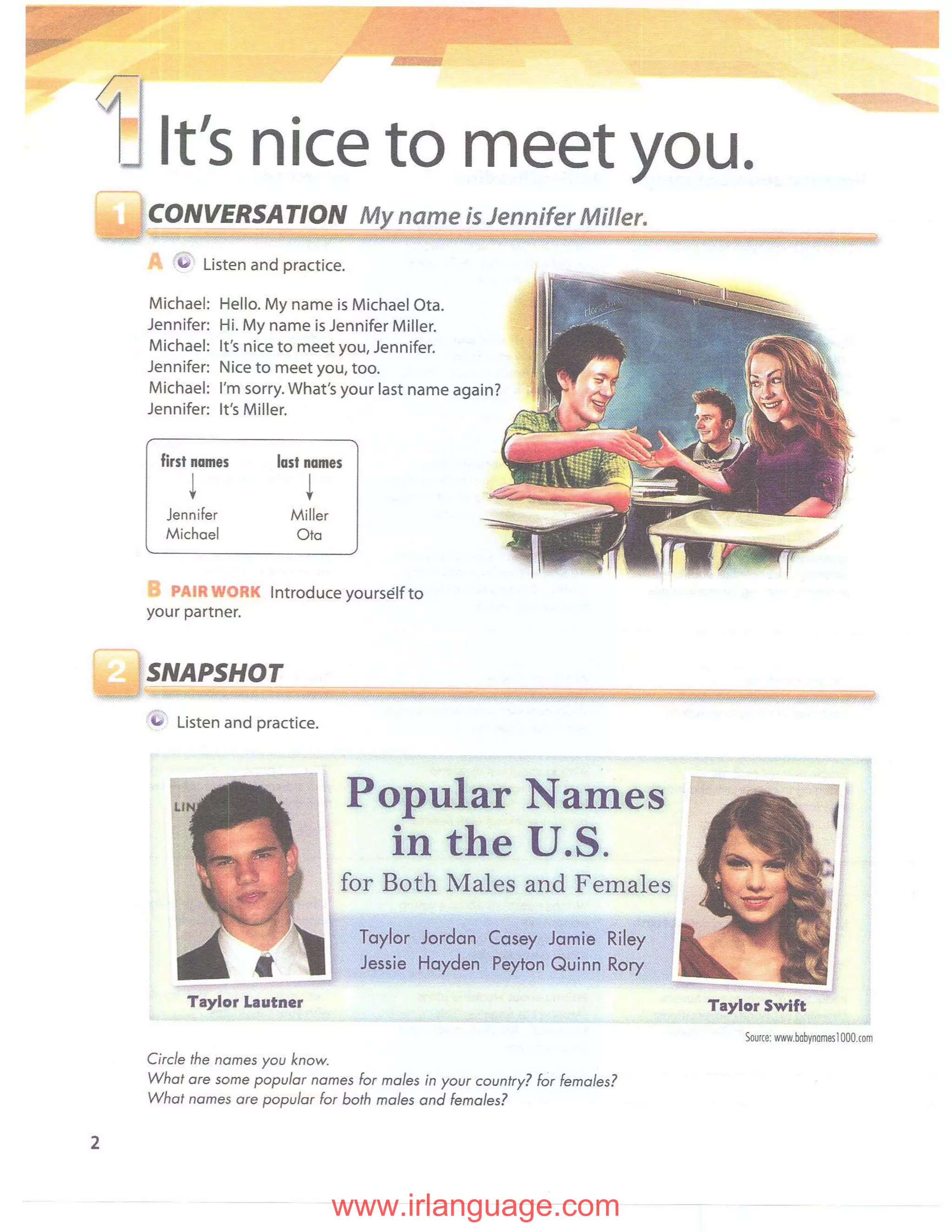 Interchange intro-student book. | PDF