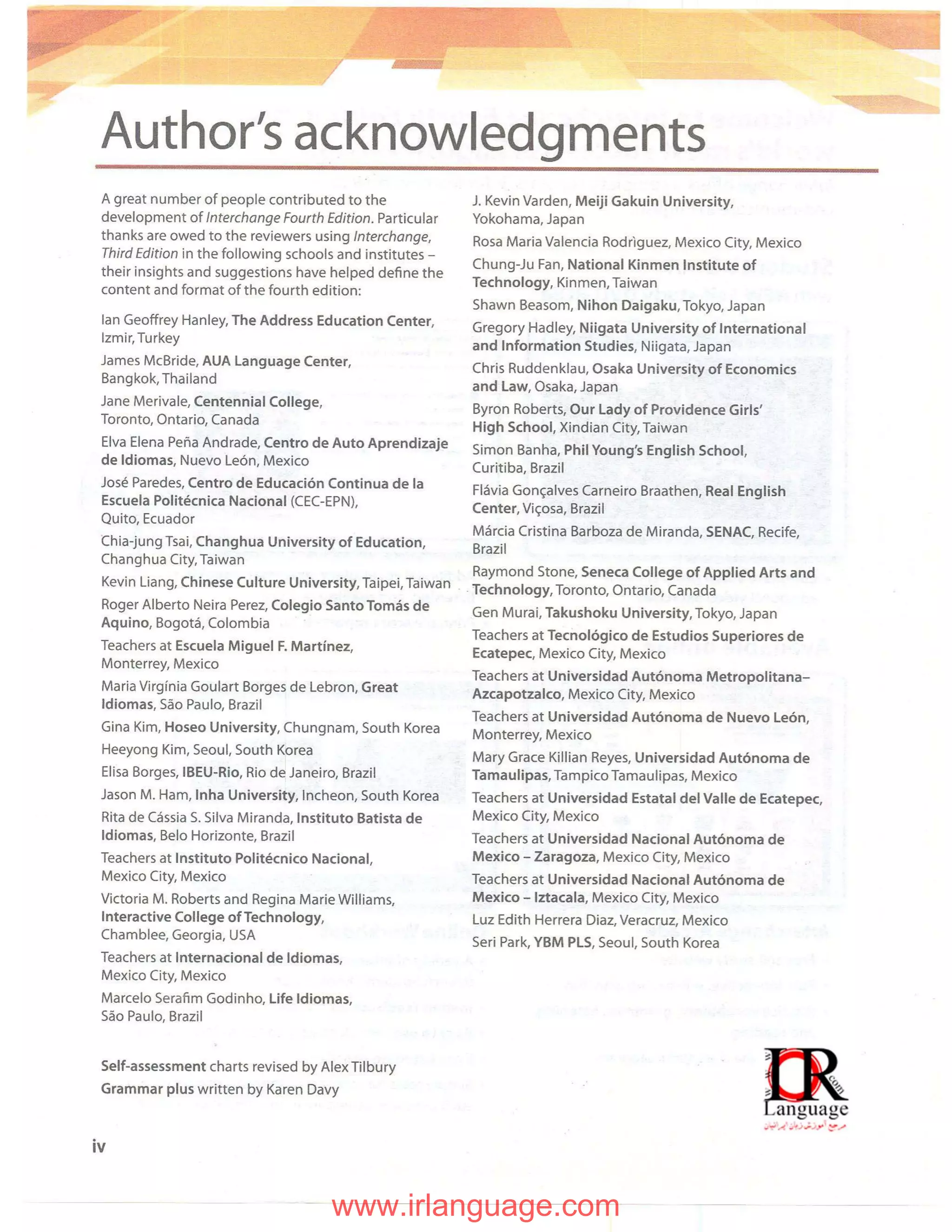 Interchange intro-student book. | PDF