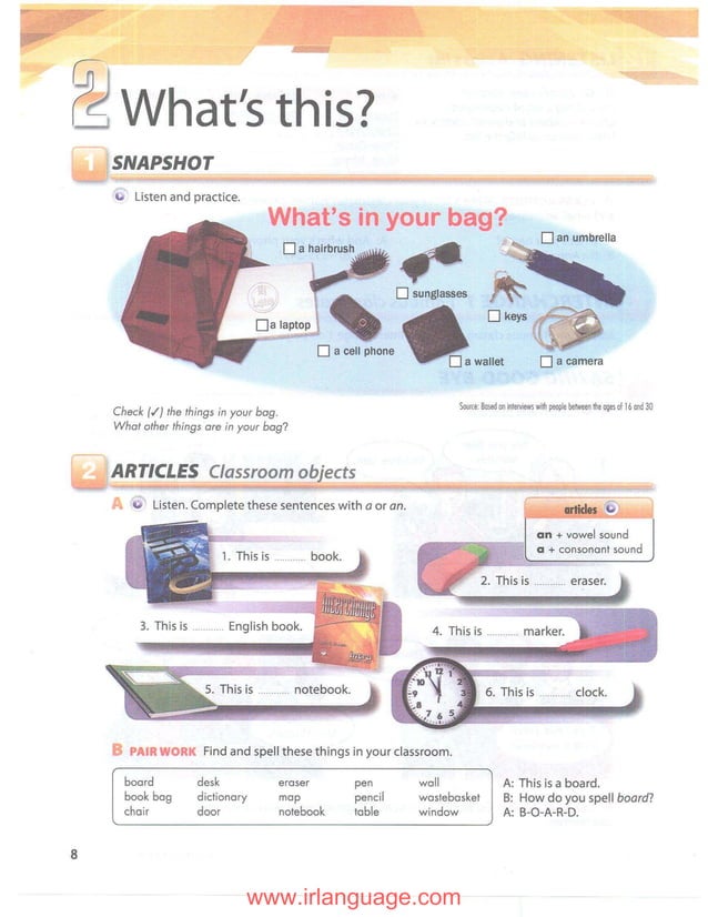 Interchange intro-student book. | PDF
