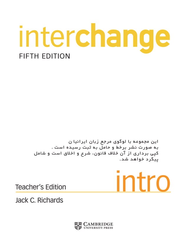Interchange Intro-TB em PDF - Material do Professor | PDF | Internet ...
