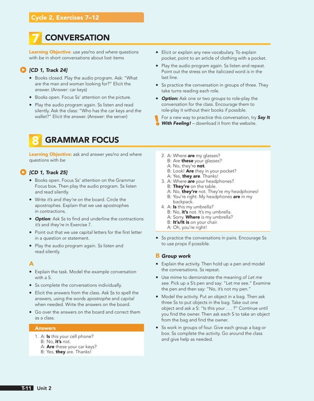 Interchange Intro-TB em PDF - Material do Professor | PDF | Internet ...