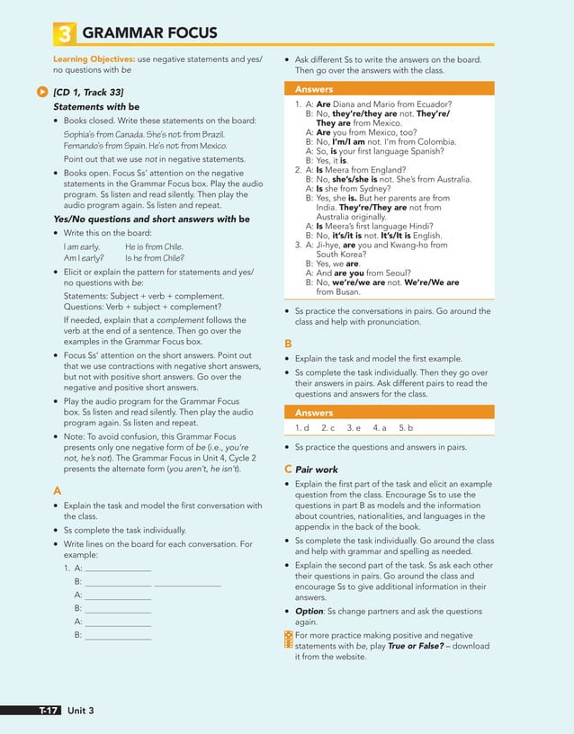 Interchange Intro-TB em PDF - Material do Professor | PDF | Internet ...