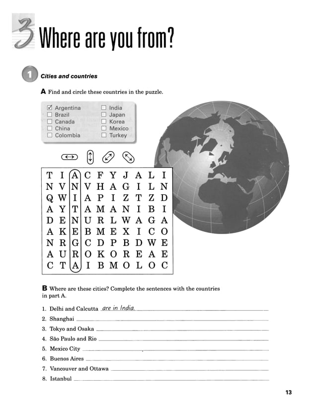 Interchange intro workbook third edition | PDF
