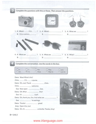 Interchange intro-workbook | PDF