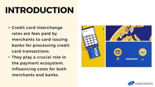 The Economics of Payment Cards: Demystifying Credit Card Interchange ...