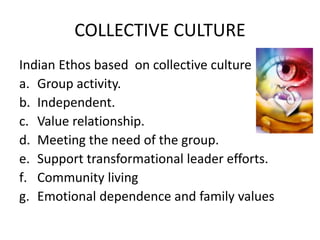 Indian Ethos & Culture | PPTX