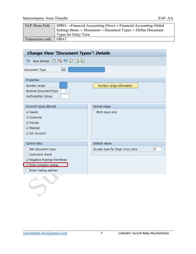 Intercompany assets transfer | PDF