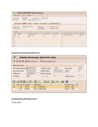 Intercompany billing manual | DOCX