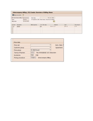 Intercompany billing manual | DOCX