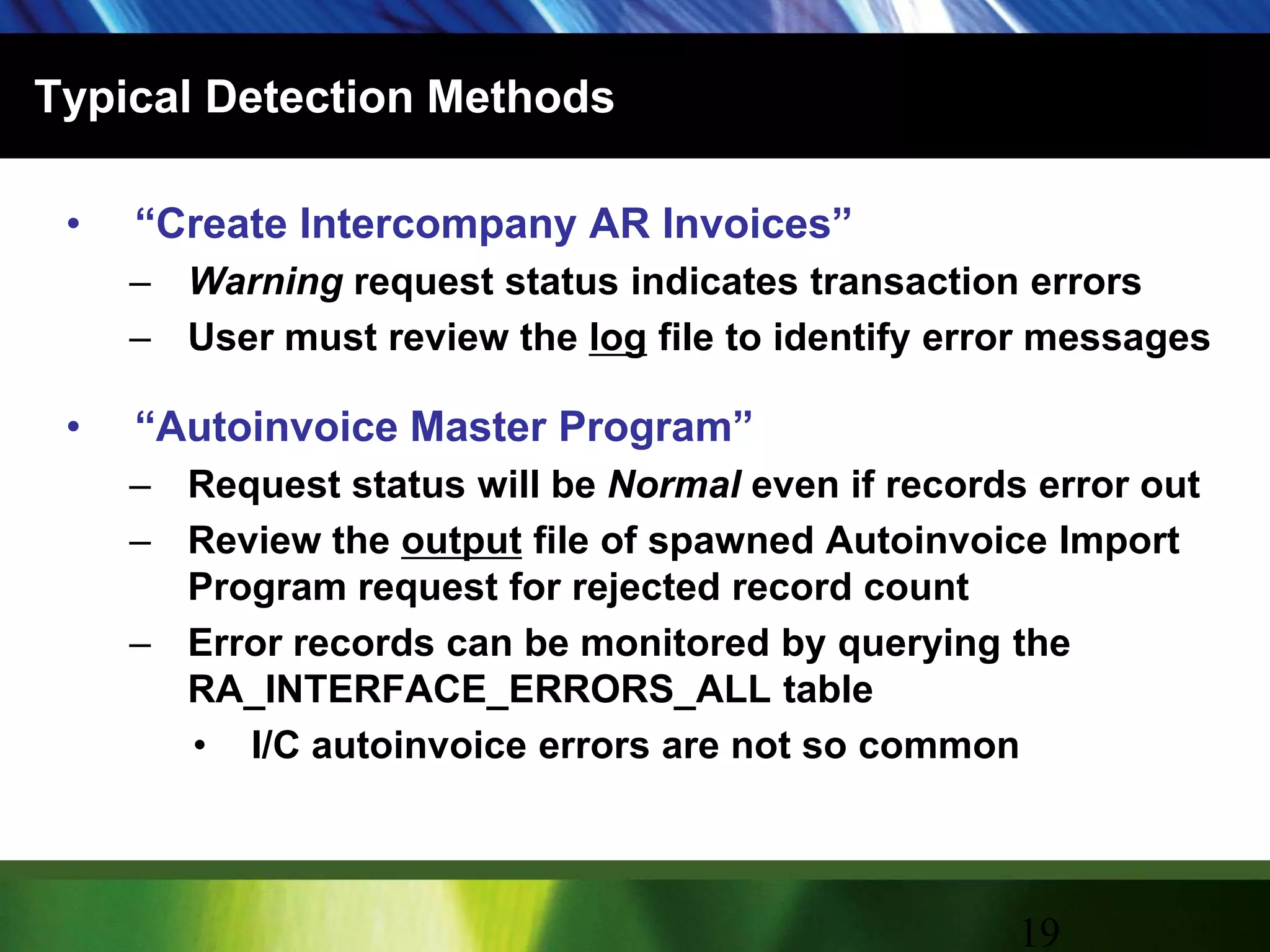 Oracle EBS: Intercompany Invoicing | PPTX