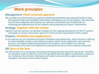 Intercomputer Global Services Presentation | PPSX | Computing ...