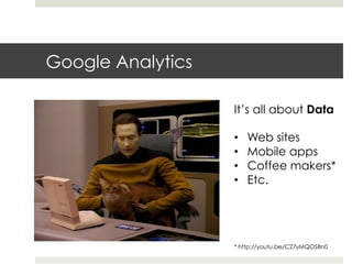 Exploring the Google Analytics API | PDF | Internet | Computing