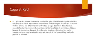Interconexion de sistemas abiertos | PPTX