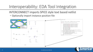 Lumerical Software: INTERCONNECT | PDF