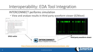 Lumerical Software: INTERCONNECT | PDF