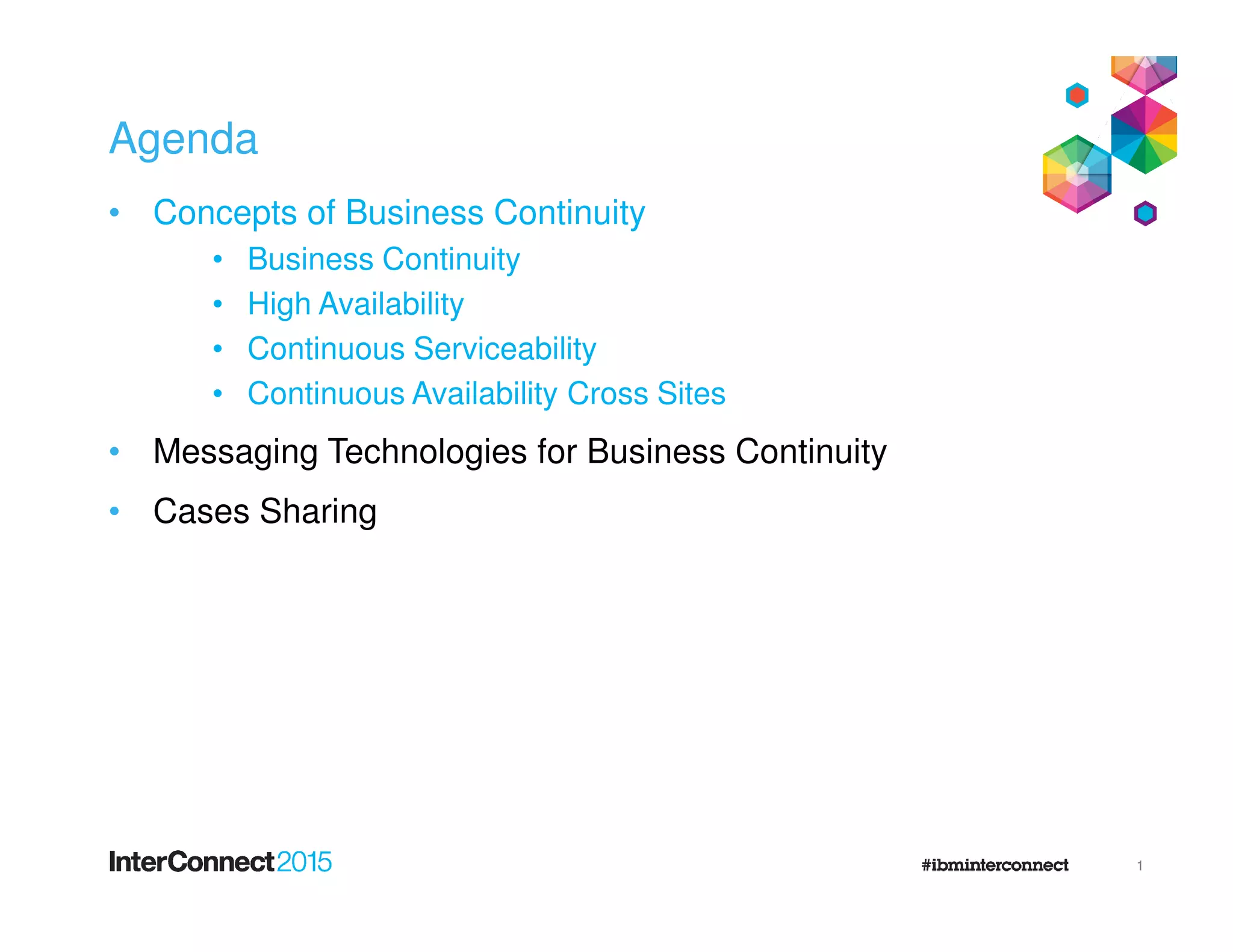 AME-1934 : Enable Active-Active Messaging Technology to Extend Workload Balancing and High ...