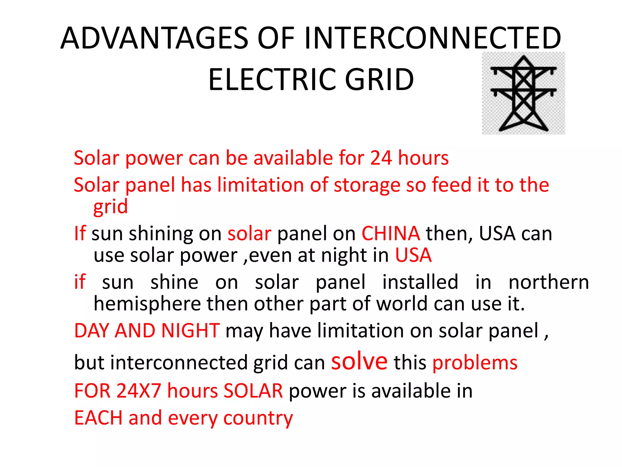 Interconnected grid | PPT