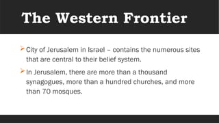 Interconnectedness of Geography, Culture, and Religions: Exploring ...