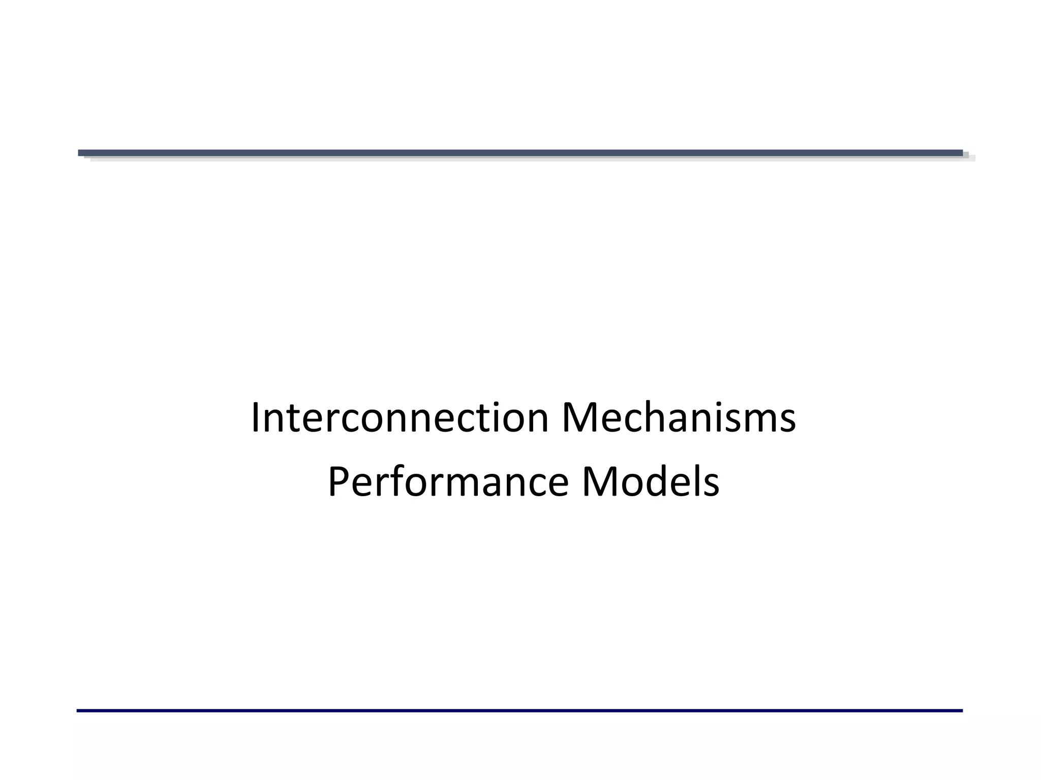 Interconnection mechanisms | PPT | Computer Networking | Computing