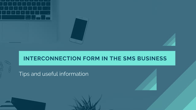 Interconnection form in the SMS business - explained | PPT