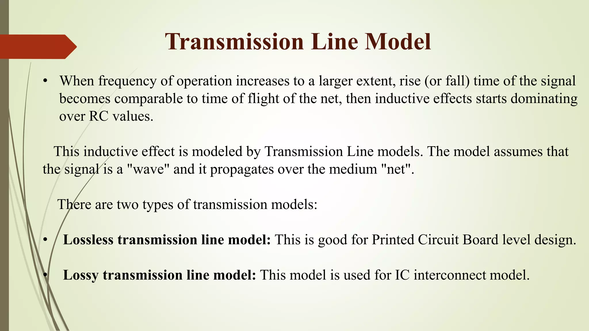 Interconnect Timing Model Pptx