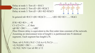 Interconnect timing model | PPTX