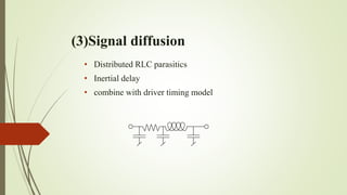 Interconnect timing model | PPTX
