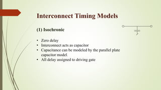 Interconnect timing model | PPTX