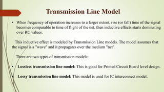 Interconnect timing model | PPTX
